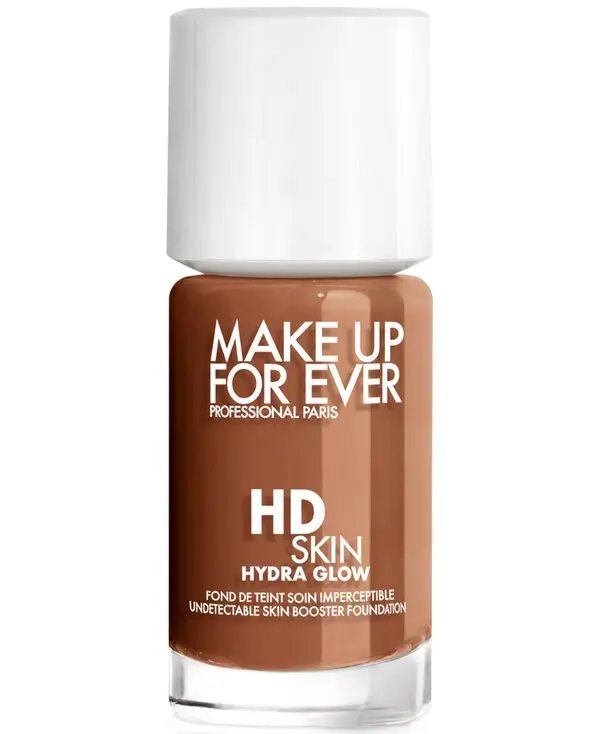 MAKE UP FOR EVER Hd Skin Hydra Glow Skincare Foundation With Hyaluronic Acid 1n00 Alabaster - 4y66 - Warm Walnutâ  - For Deep Skin Wit